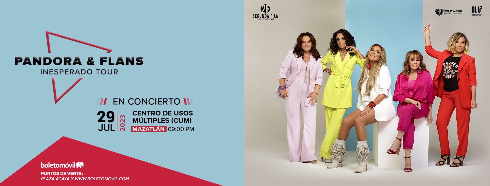 Pandora & Flans en Mazatlan