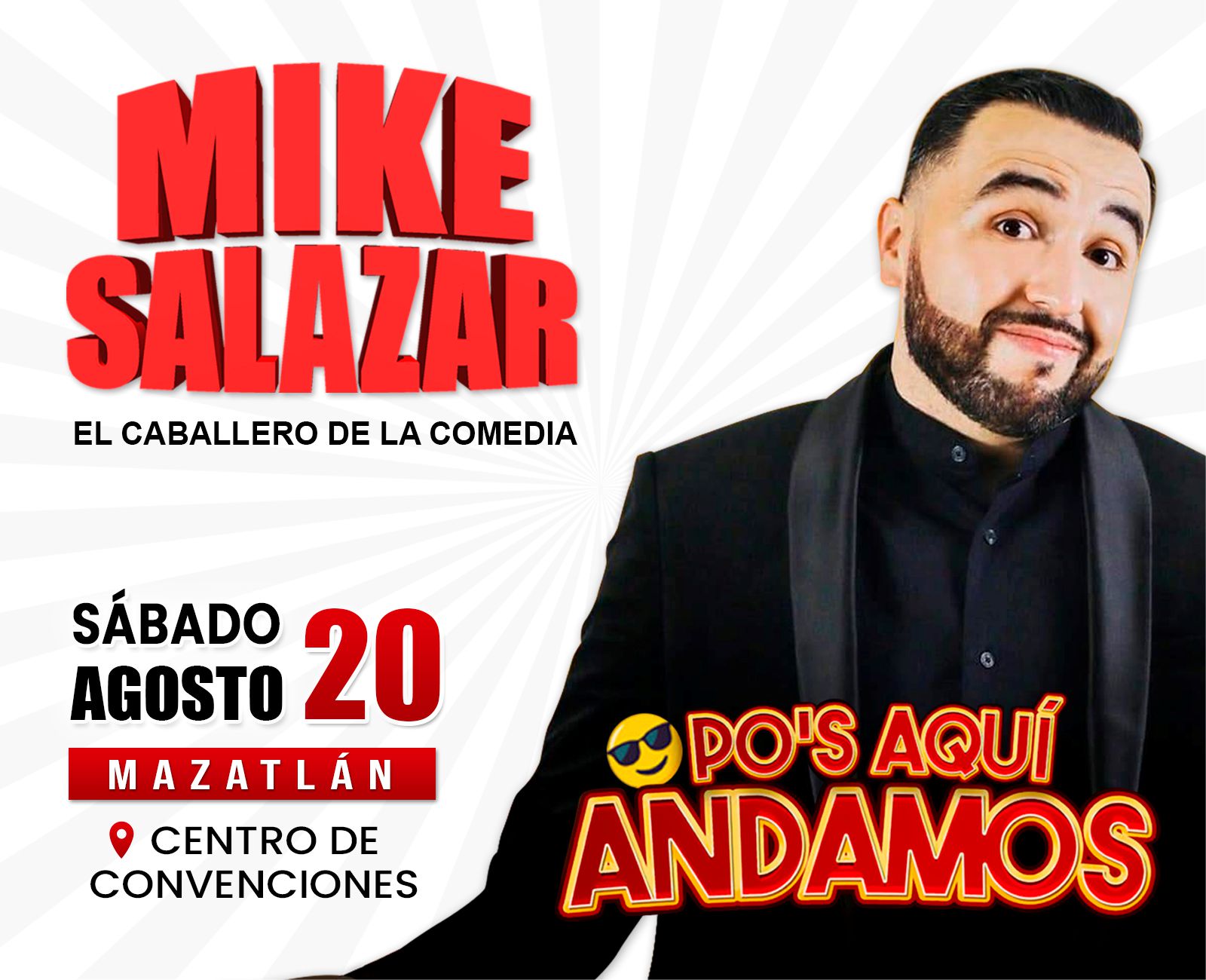 Boletomovil | Mike Salazar en Mazatlan